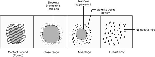 How To Draw A Shotgun Wound
