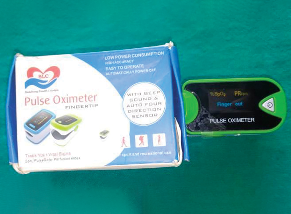 Evaluation of Oxygen Saturation Levels Using a Custom-modified Finger ...